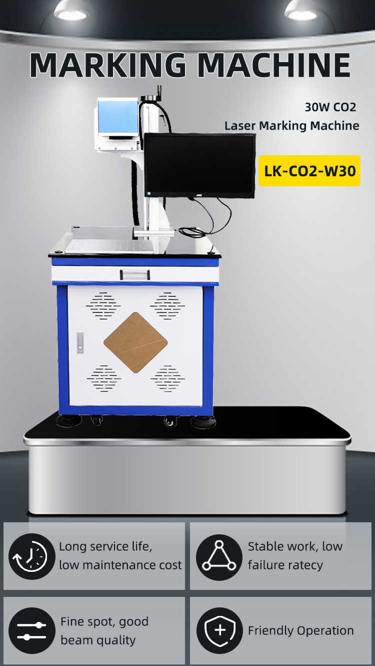 CO2 Laser Marking Machine, CO2 Laser Engraving Stainless Steel, 20W CO2 ...