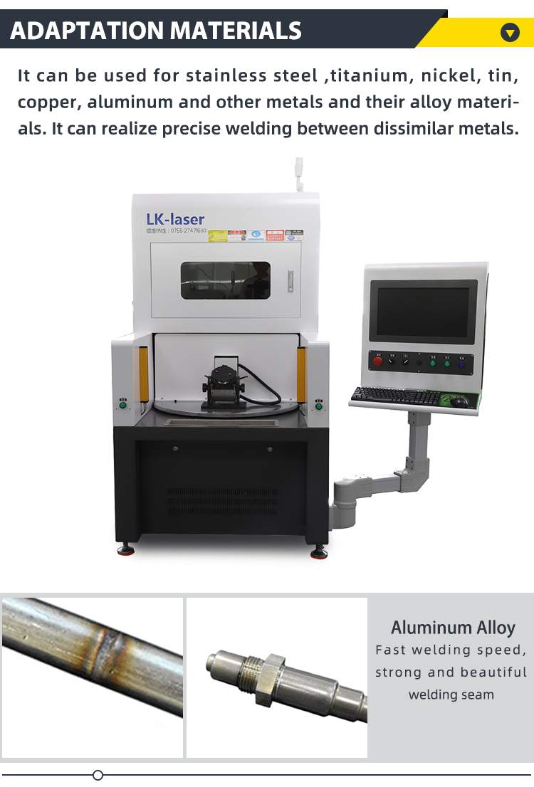 Rotary Table Laser Welding Machine