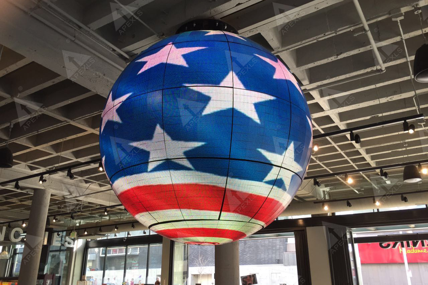 Hollywood Mechanical Led Sphere