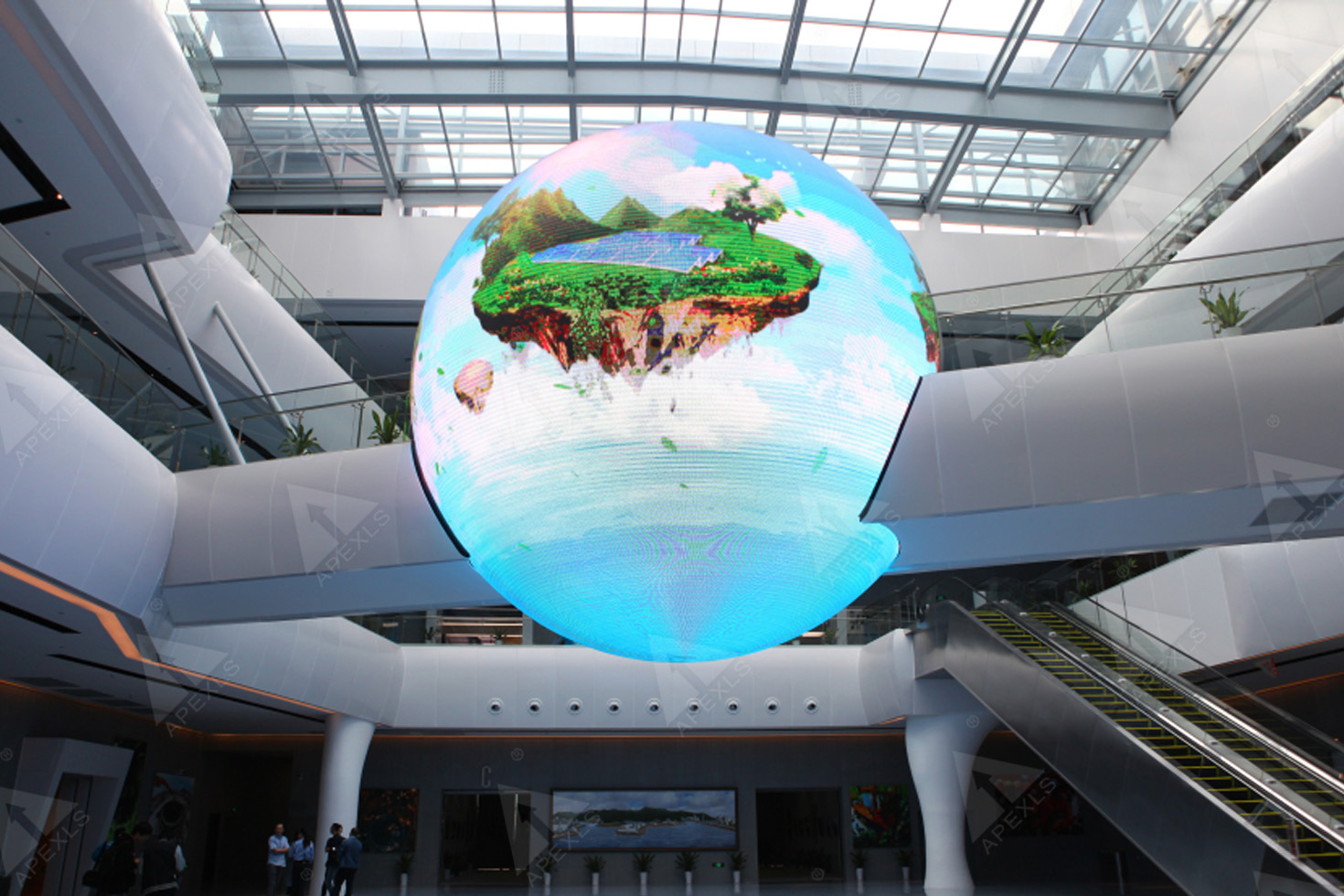 Qinshan Nuclear Power Station Time-zone Sphere