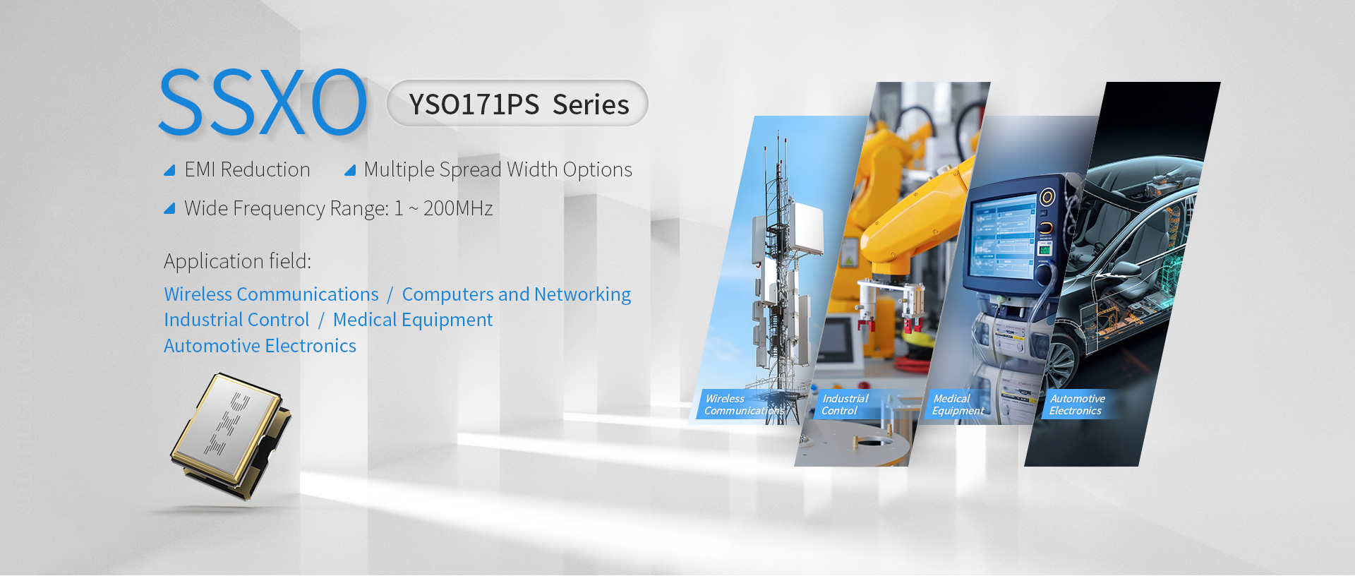 Quartz Crystal Oscillators | Crystal Resonators | YXC